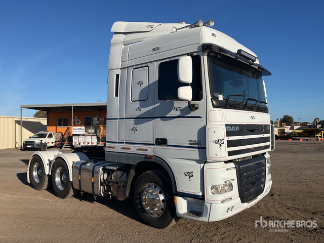 2017 DAF XF105.510 6x4 T/A Sleeper Truck Tractor | Ritchie Bros ...