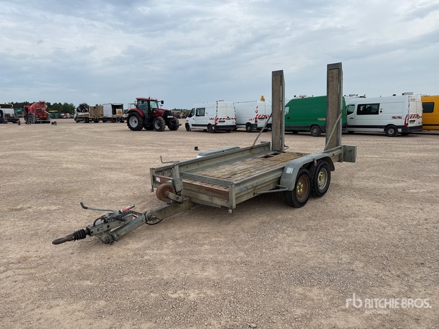 2006 ECIM PEGD35TA350AF T/A Remorque 2 Essieux Equipment Trailer ...