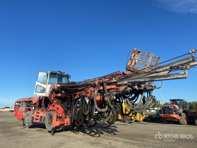 Sandvik on 2008 Sandvik DT1130-SC 4x4 3 drill boom plus man basket boom ...