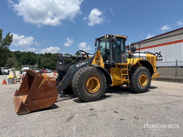 2015 John Deere 824K-II Wheel Loader | Ritchie Bros. Auctioneers