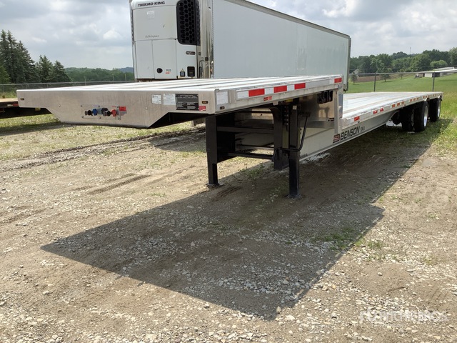 2018 Benson 524A 48 ft T/A Spread Axle Step Deck Trailer | Ritchie Bros ...