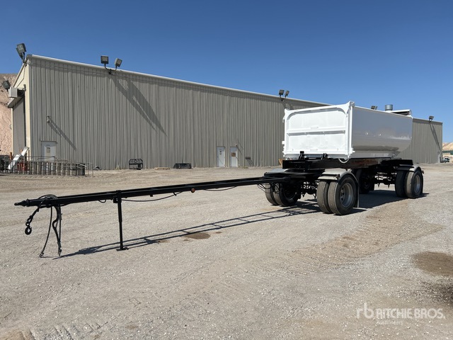 1971 Reliance Coated Fabrics T/A Turntable Sliding Transfer Dump ...