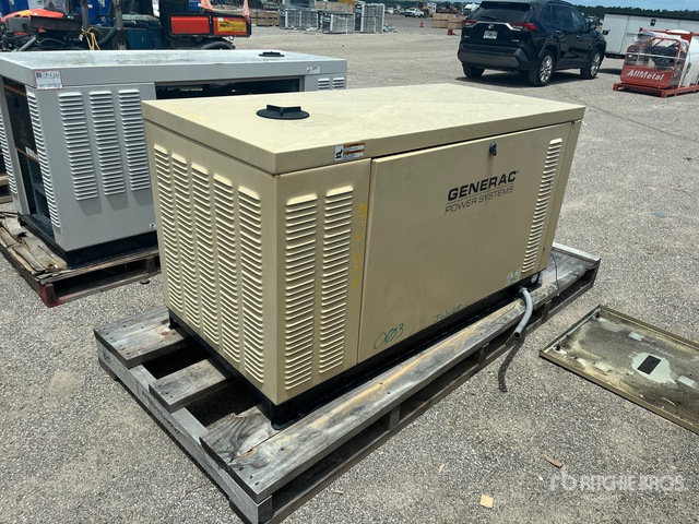 2008 Generac QT02016ANSN 20 kW Skid-Mounted Generator Set | Ritchie ...