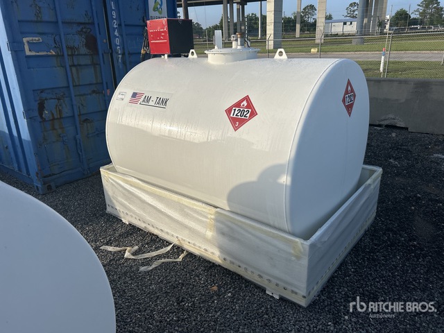 2025 AM Tank 800 838 gal Skid Mounted Steel Diesel Fuel Tank (Unused ...