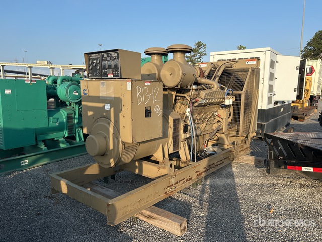 Cummins VTA-28-G1 500 kW Skid-Mounted Stand-By Generator Set | Ritchie ...