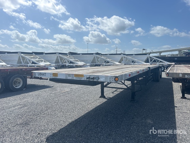 2012 Utility 48 ft T/A Spread Axle Flatbed Trailer | Ritchie Bros ...