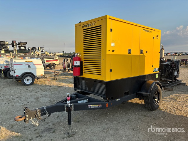 2021 Megagen z75DS 60 kW Mobile Generator Set | Ritchie Bros. Auctioneers