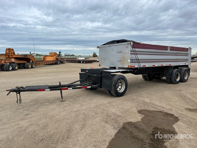 2000 Nitro 23 ft Tri/A End Dump Trailer | Ritchie Bros. Auctioneers