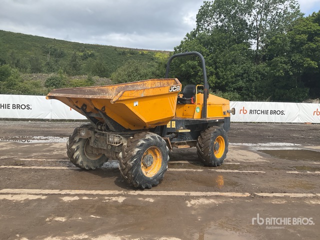 2015 JCB 6TST 6 ton 4x4 Swivel Dumper | Ritchie Bros. Auctioneers