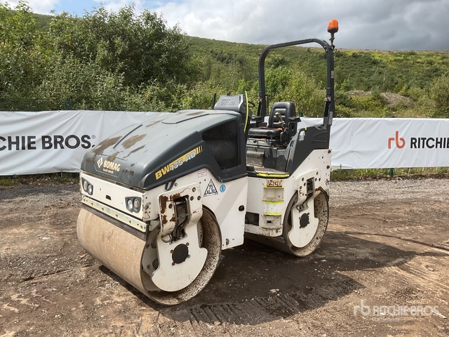 2016 Bomag BW135AD-5 Double Drum Roller | Ritchie Bros. Auctioneers