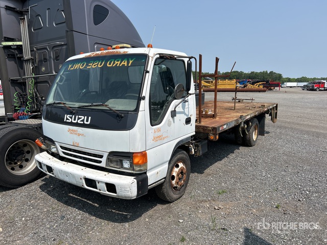2004 Isuzu NPR 4x2 Flatbed Truck (Inoperable) | Ritchie Bros. Auctioneers