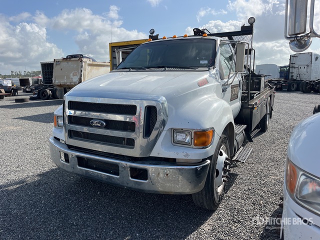 2012 Ford F-650 XL 4x2 Gin Pole Truck (Inoperable) | Ritchie Bros. Auctioneers