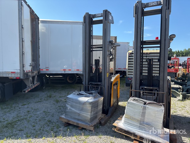 Jungheinrich ETR345 4500 lb Reach Truck | Ritchie Bros. Auctioneers