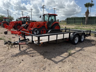 Orange Line TU70-18BK4AR2B 18 ft T/A Equipment Trailer in EDINBURG ...