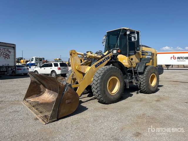 Komatsu WA270-8 Wheel Loader | Ritchie Bros. Auctioneers