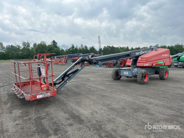 2016 Skyjack SJ45T 4WD Dual Fuel Telescopic Boom Lift | Ritchie Bros ...
