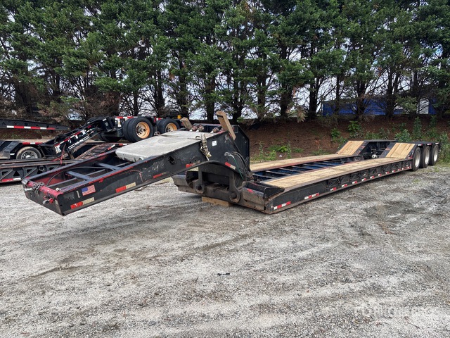 2004 Talbert AC20 55 ton Tri/A Removable Gooseneck Lowboy Trailer ...