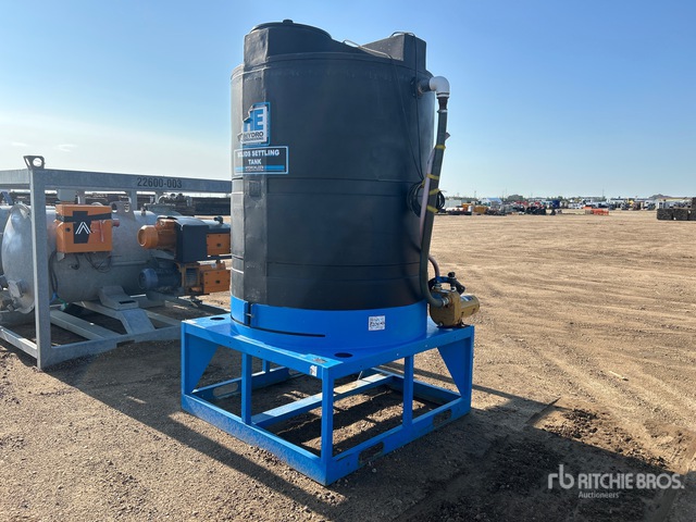 HE Hydro SST 450 gal Skid Mounted Plastic Solids Settling Tank ...