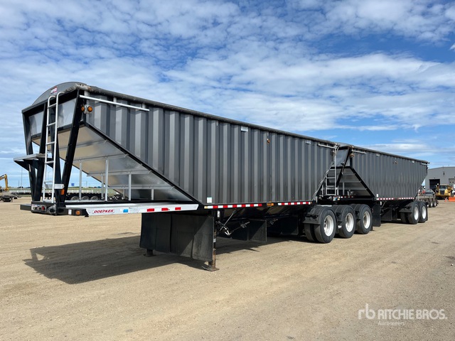 2019 Doepker 28 ft Super B-Train Lead Belly Dump Grain Trailer ...