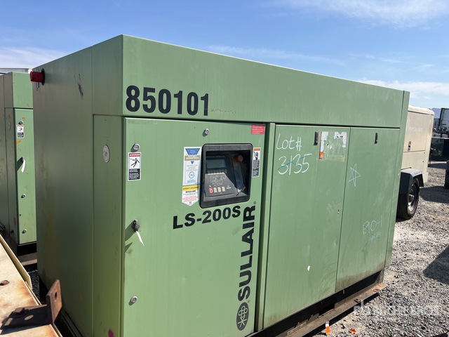 Sullair LS-200S Skid-Mounted Electric Air Compressor | Ritchie Bros ...