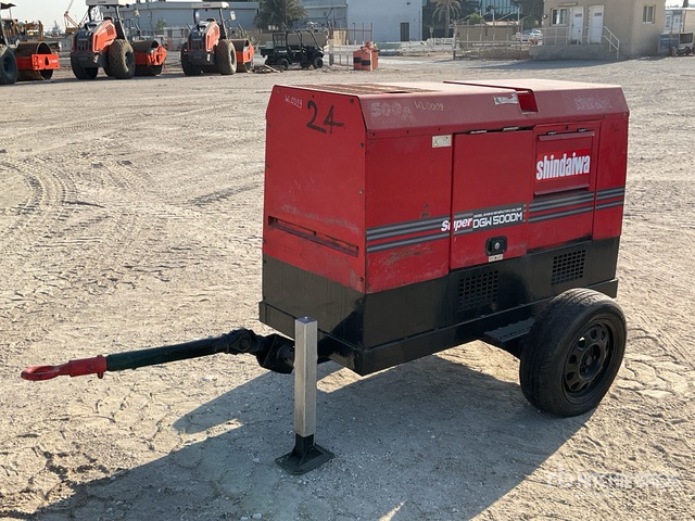 Shindaiwa DGW500DM Mobile Engine Driven Welder | Ritchie Bros. Auctioneers