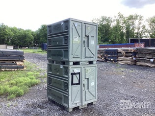 Surplus (2) Plastics Research 102440-101 Pallet Containers in ...