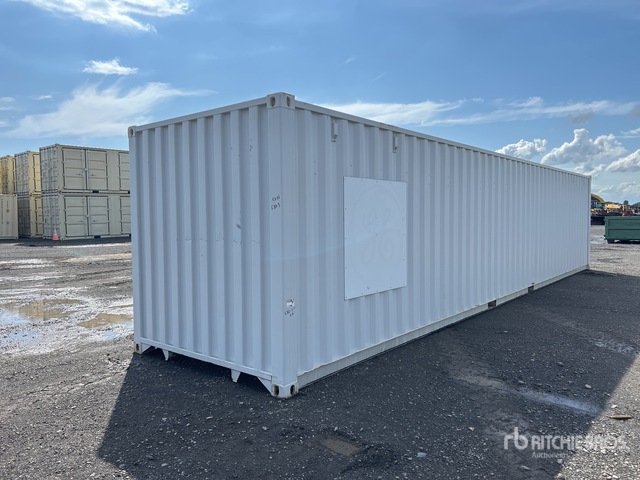 2017 40 ft Standard Flat Rack workbench Storage Container | Ritchie ...