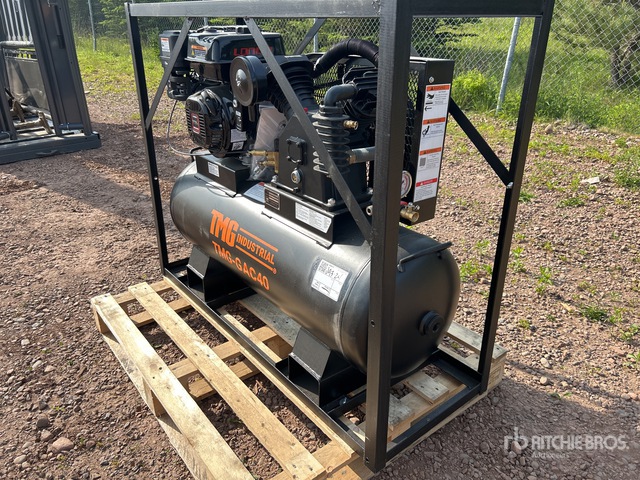 2025 TMG GAC40 18.7 cfm Skid-Mounted 40 gal Air Compressor (Unused) | Ritchie Bros. Auctioneers