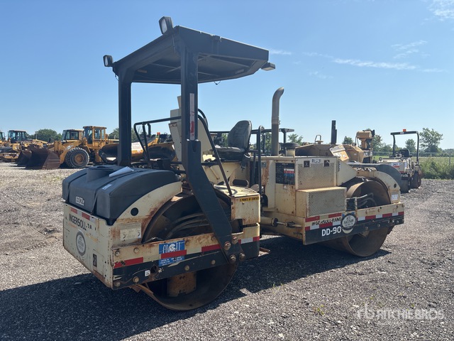 1999 Ingersoll Rand DD90 Double Drum Roller | Ritchie Bros. Auctioneers