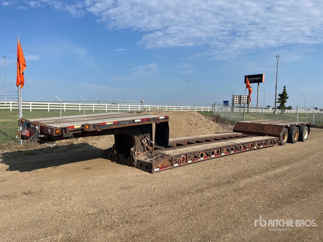 1999 Gerrys Tri/A Extendable Double Drop Removable Gooseneck Lowboy ...