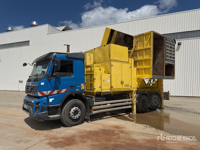2011 MTS 3A6T36000V on 2012 Volvo FMX460 6x2 Aspiratrice Vacuum ...