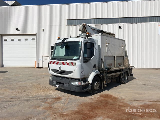 2012 Comilev EN170 TPC 17 m on Renault Midlum 270DXi 4x2 Camion Nacelle ...