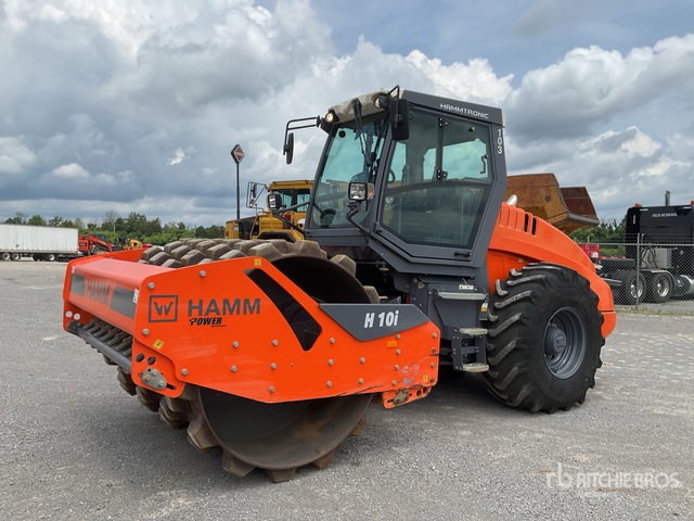 2022 Hamm H10i Padfoot Drum Compactor | Ritchie Bros. Auctioneers