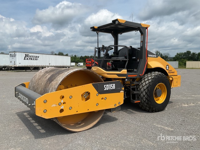 2023 Volvo SD115B Smooth Drum Compactor | Ritchie Bros. Auctioneers