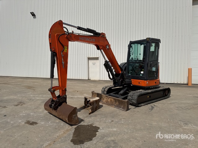 2018 Hitachi ZX48U5ACLR Mini Pelle Mini Excavator | Ritchie Bros ...