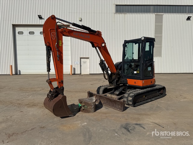 2018 Hitachi ZX48U5ACLR Mini Pelle Mini Excavator | Ritchie Bros ...