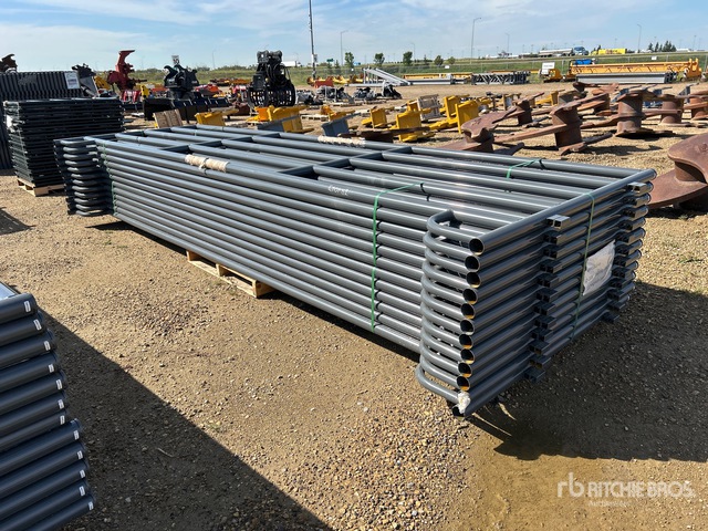 Quantity of (12) 2024 BYT PG96 16 ft Ranch Panel Livestock Panel ...