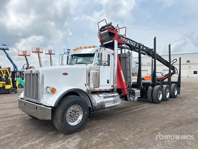 2018 Peterbilt 389 8x4 Self-Loading Camion grumier | Ritchie Bros ...