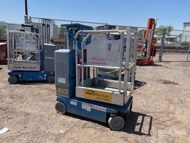 2013 Genie GR-12 Vertical Mast Lift | Ritchie Bros. Auctioneers
