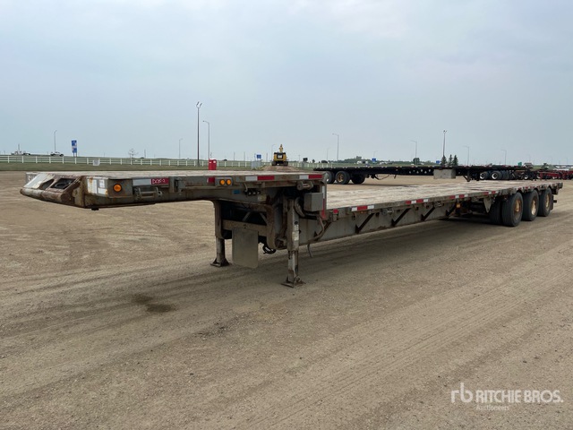 2012 Manac Tri/A 53 ft Extendable Step Deck Trailer | Ritchie Bros ...