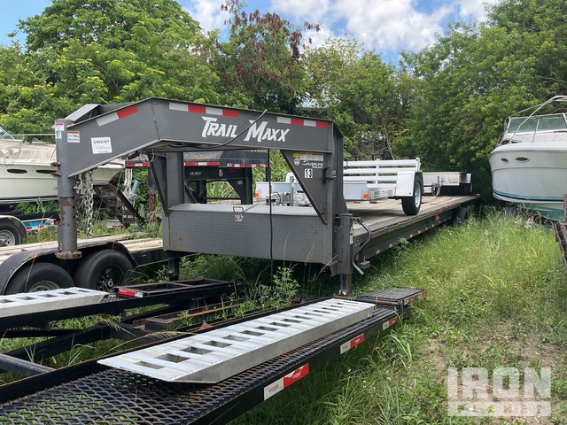 2023 Trailmax 44 ft Tri/A Gooseneck Flatbed Trailer in Miami, Florida ...
