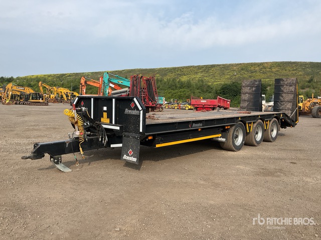 2021 Broughan Engineering Tri/A Low Loader | Ritchie Bros. Auctioneers