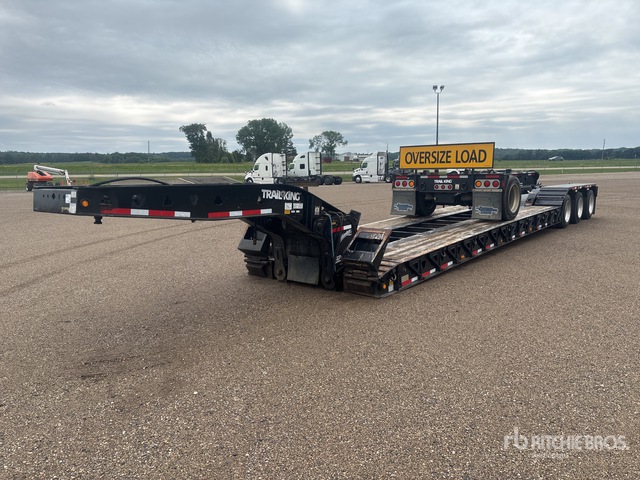2017 Trail King TK110HDG533 Tri/A Removable Gooseneck Lowboy Trailer ...