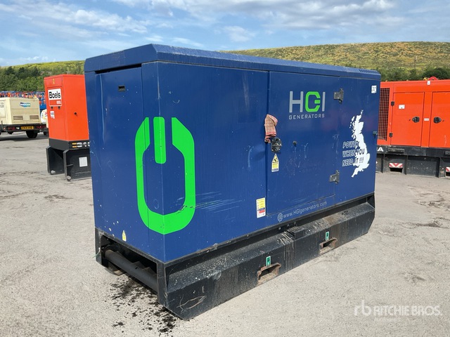 2015 HGI HRD1000T 100 kVA Skid-Mounted Generator Set | Ritchie Bros ...