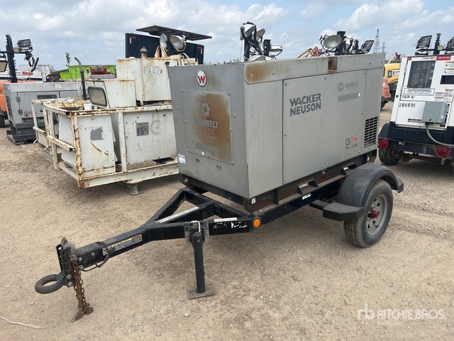 Wacker G14 14 kW Mobile Generator Set (Inoperable) | Ritchie Bros ...