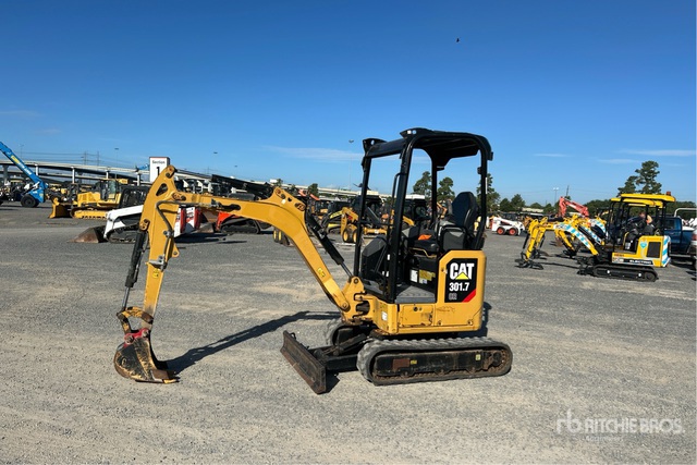 2019 Cat 301.7CR Mini Excavator | Ritchie Bros. Auctioneers