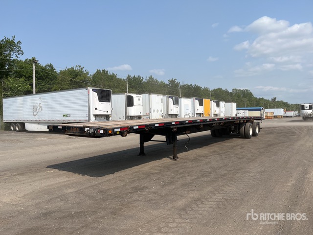 2001 Max Atlas 53 ft T/A Flatbed Trailer | Ritchie Bros. Auctioneers
