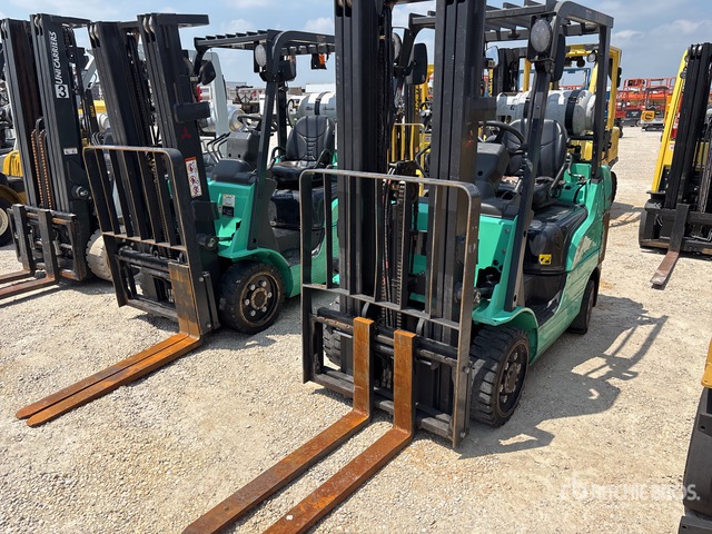 2018 Mitsubishi FGC25N 4750 lb Cushion Tire Forklift | Ritchie Bros ...