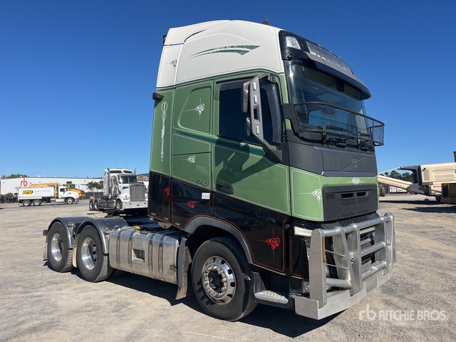 2015 Volvo FM13 Globetrotter 6x4 T/A Sleeper Truck Tractor | Ritchie ...