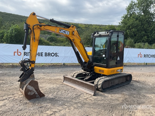 2018 JCB 48Z-1 Mini Excavator | Ritchie Bros. Auctioneers
